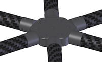 Radial Connectors | Carbon Fiber Solutions | DragonPlate