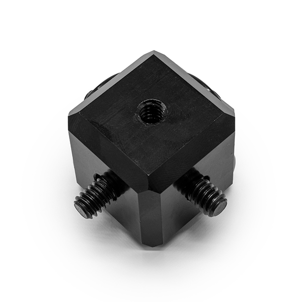 1” Modular 4-Way Cube | DragonPlate